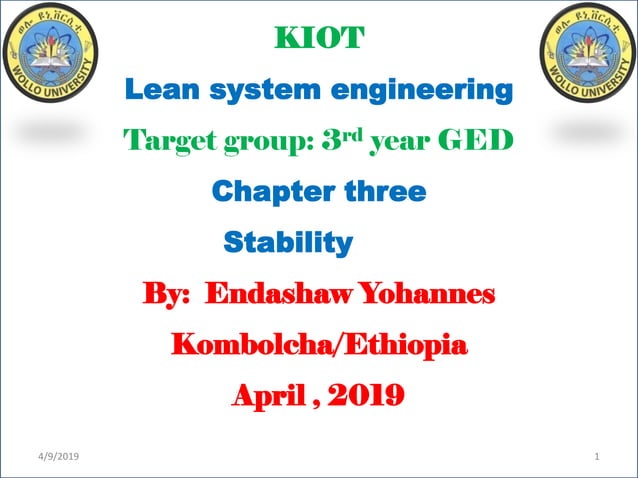 LEAN STABILITY | PDF