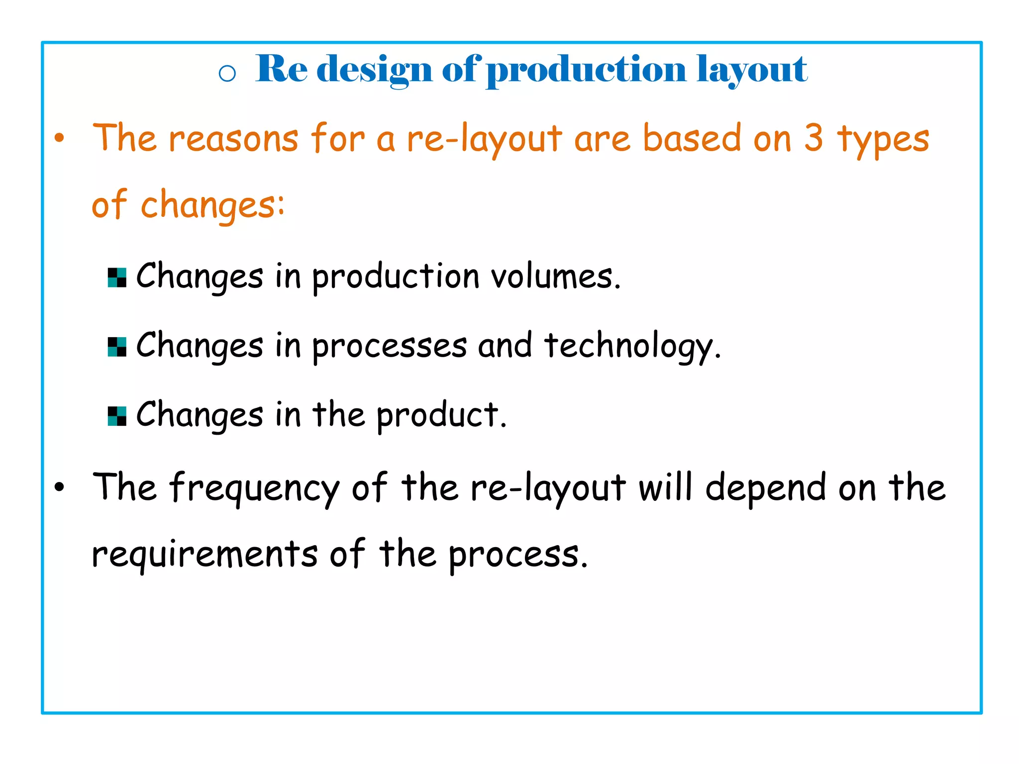 PLANT LAYOUT AND TYPES OF LAYOUTS | PDF