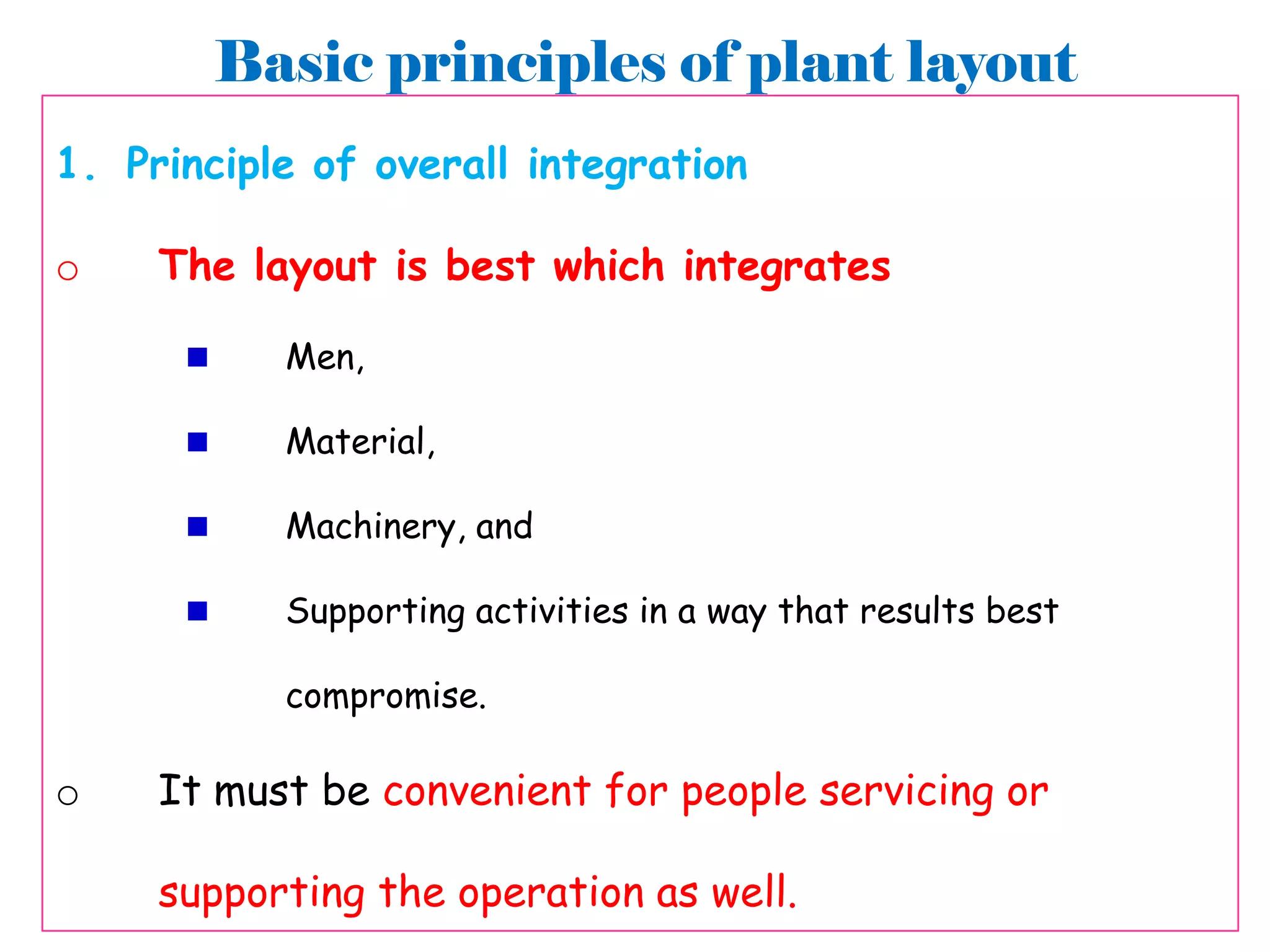 PLANT LAYOUT AND TYPES OF LAYOUTS | PDF