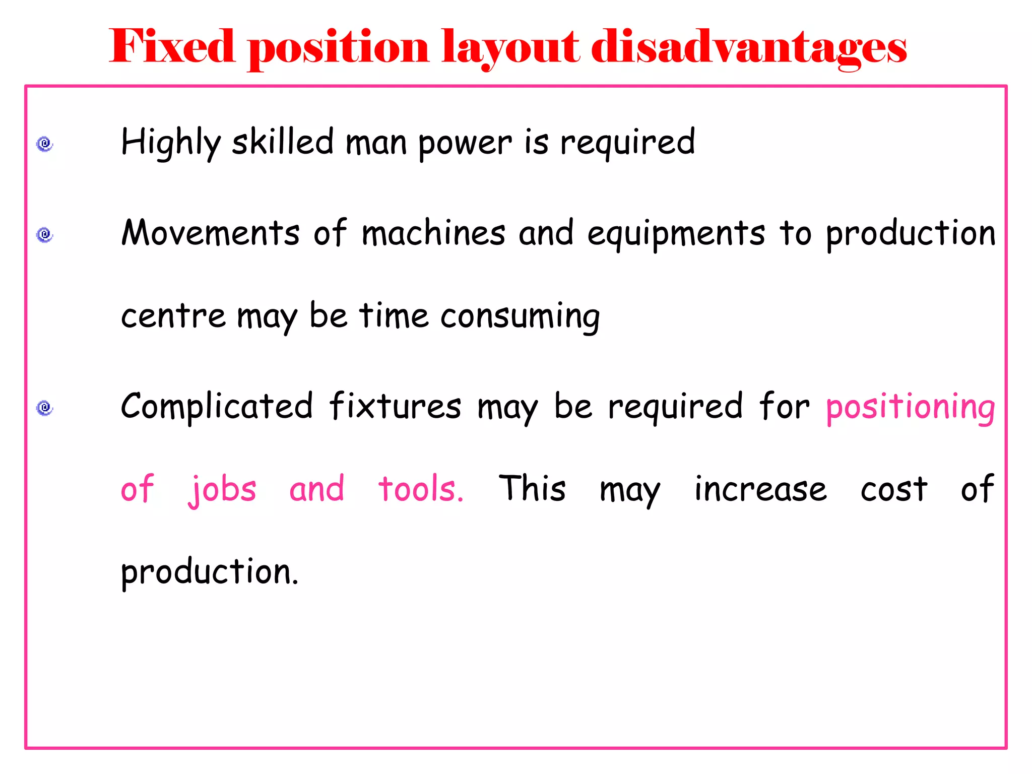 PLANT LAYOUT AND TYPES OF LAYOUTS | PDF