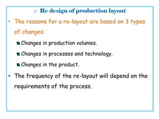 PLANT LAYOUT AND TYPES OF LAYOUTS | PDF