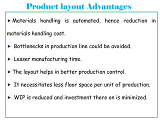 PLANT LAYOUT AND TYPES OF LAYOUTS | PDF