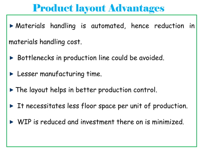 PLANT LAYOUT AND TYPES OF LAYOUTS | PDF | Mechanical and Industrial ...
