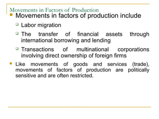 Chapter Three.pptx; Specific factors and income distribution | PPTX