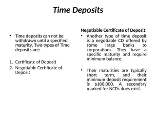 chapter three and four.ppt bank deposit source | PPT