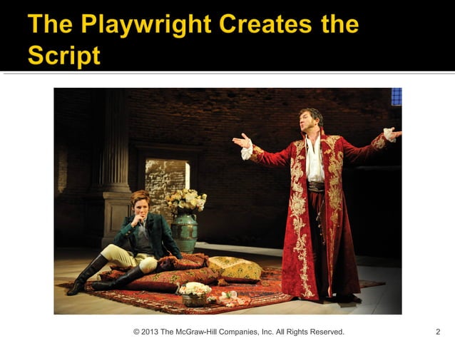 Chapter three creating the dramatic script power point | PPT