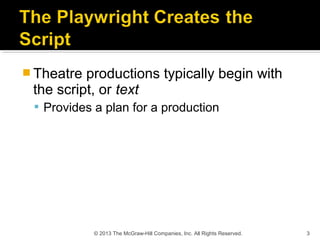 Chapter three creating the dramatic script power point | PPT