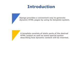 Chapter Three Django Templates System.ppt