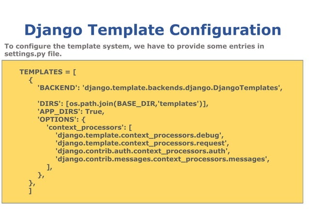 Chapter Three Django Templates System.ppt