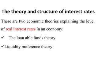 chapter three interest rates in the financial system.pptx