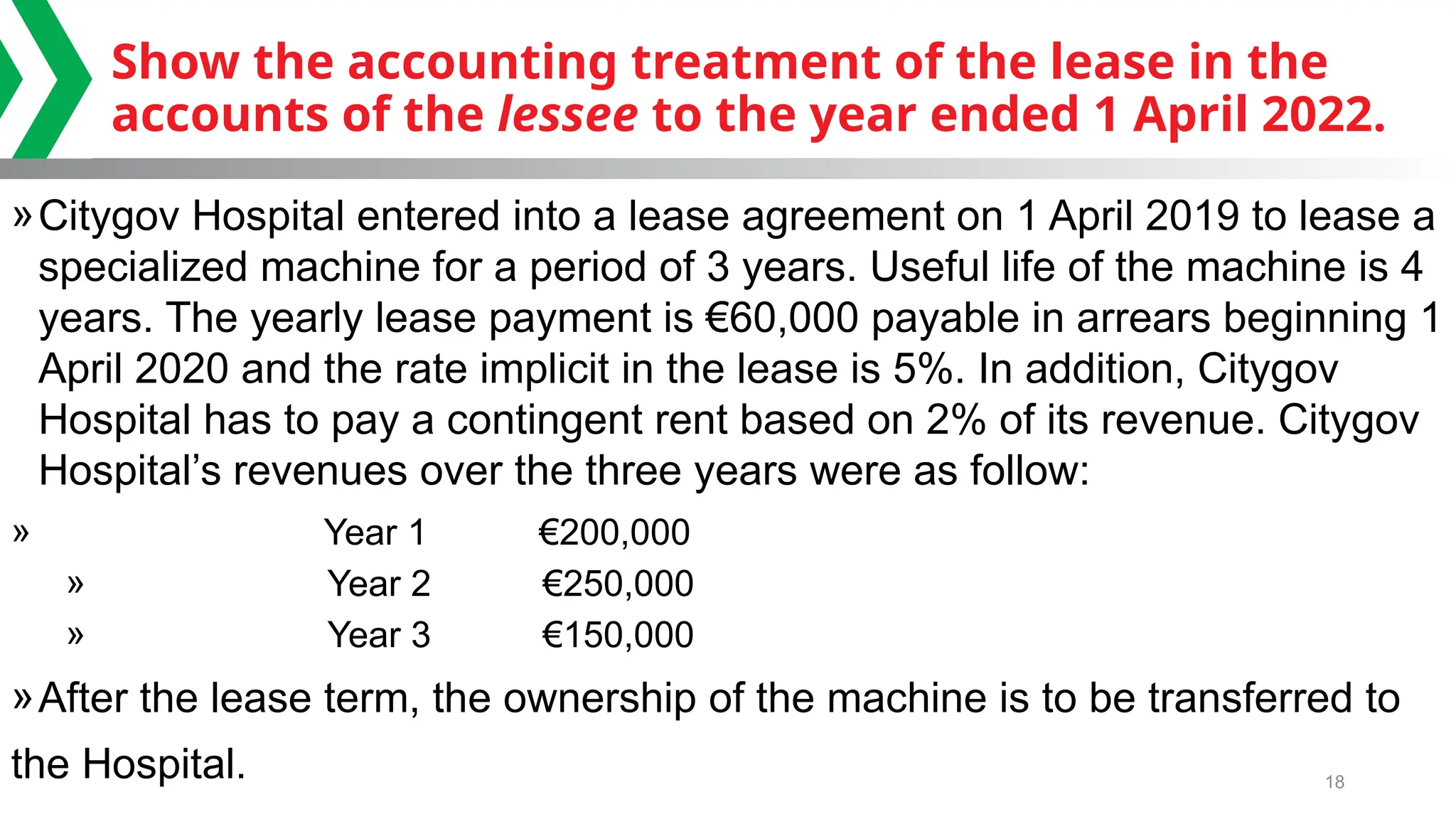 Chapter Three IPSAS Slide 2 Leases as an important International public ...