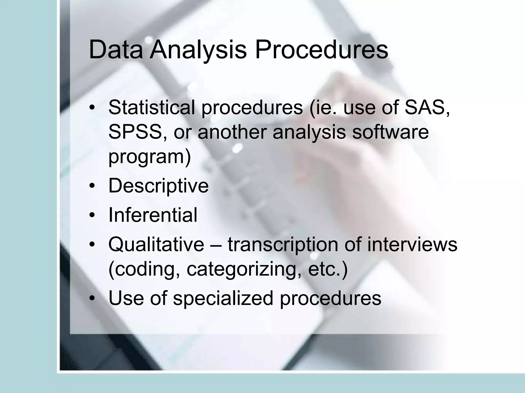 Chapter Three of Your Thesis.ppt