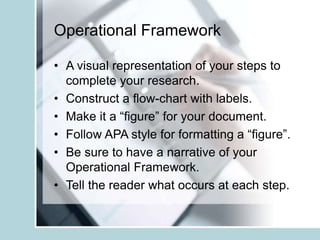 Chapter Three of Your Thesis.ppt