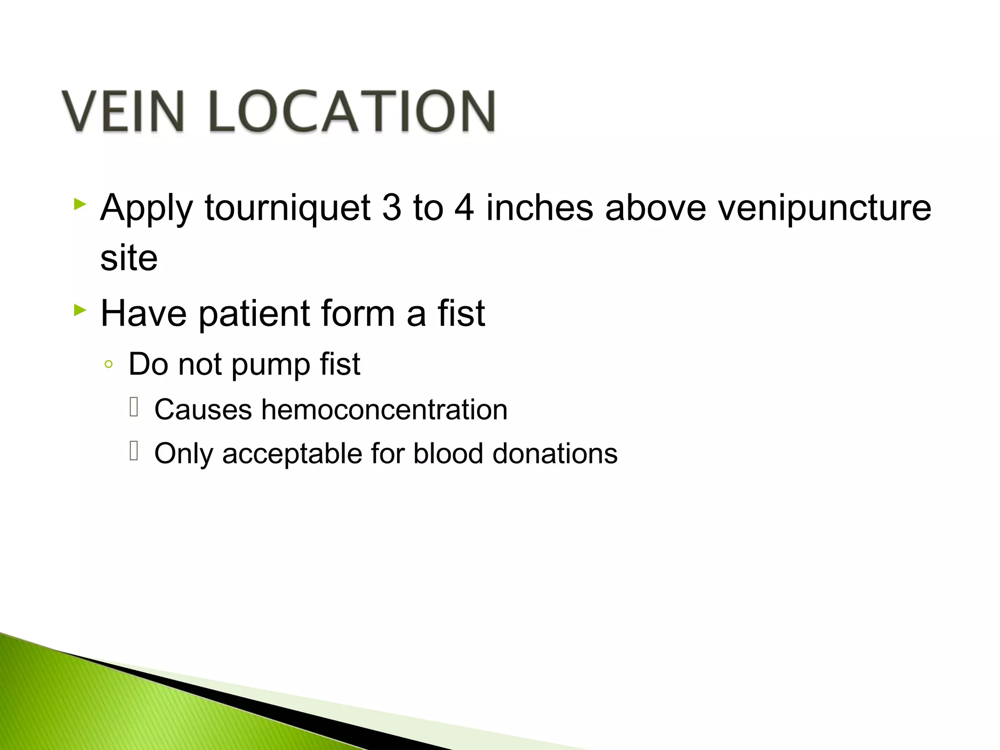 Blood Collection Routine Venipuncture | PPT