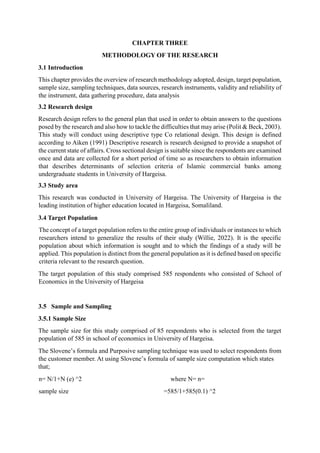CHAPTER THREE by university of Hargeisa lol | PDF