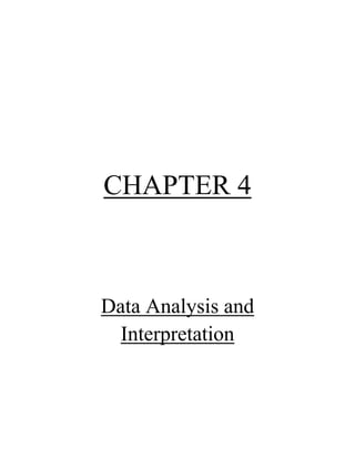 Chapter titles for project | PDF
