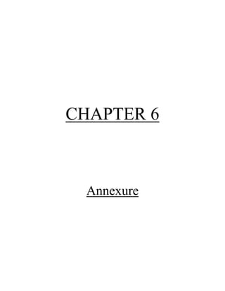 Chapter titles for project | PDF
