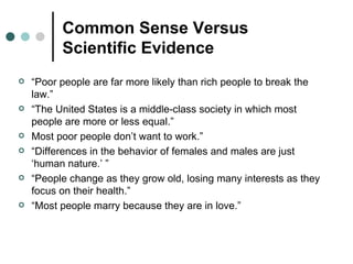 Sociology 101 Chapter Two | PPT