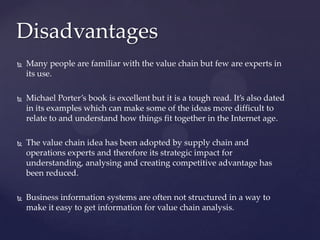 Chapter Two: Value Chain | PPTX | Business | Business and Finance