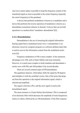 Chapter two of FM signal | DOC
