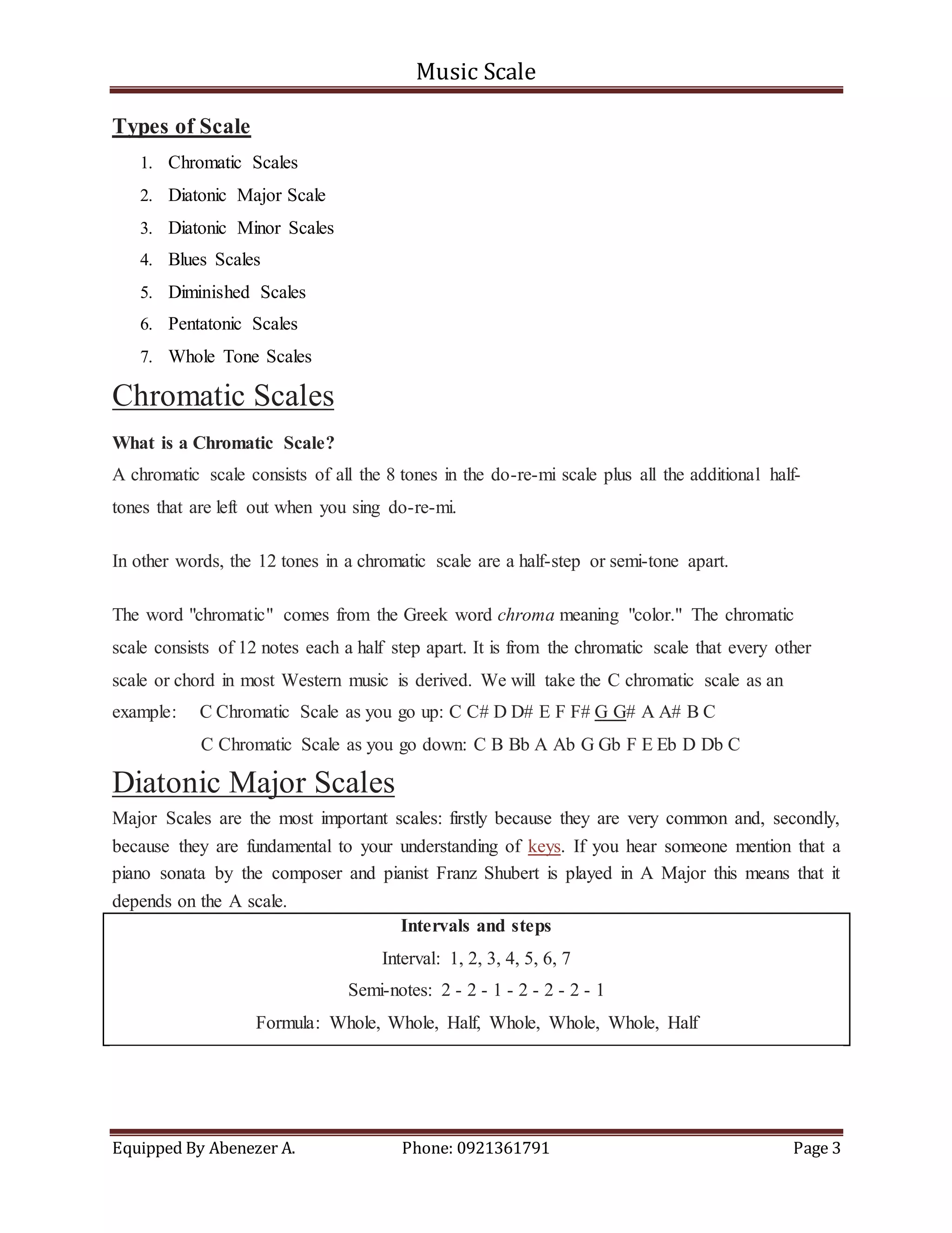 Ethiopian Music Theory | DOCX