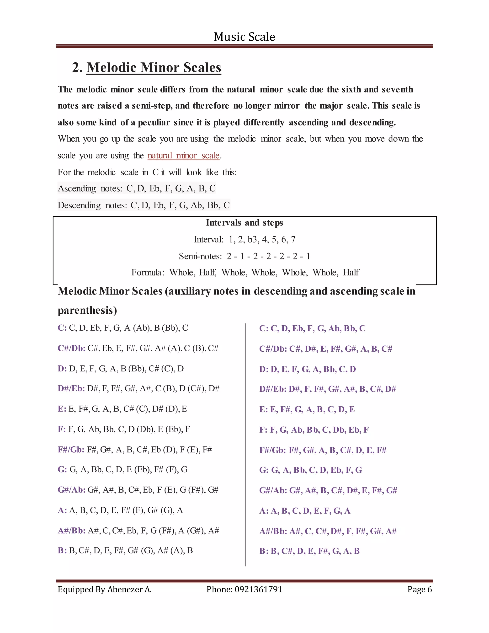 Ethiopian Music Theory | DOCX