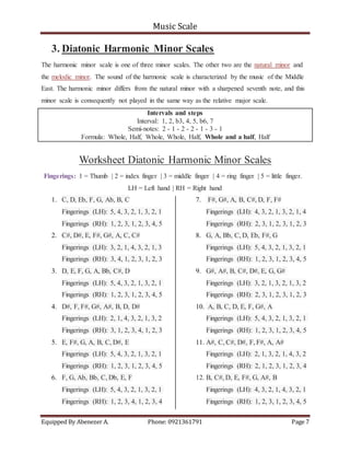 Ethiopian Music Theory | DOCX