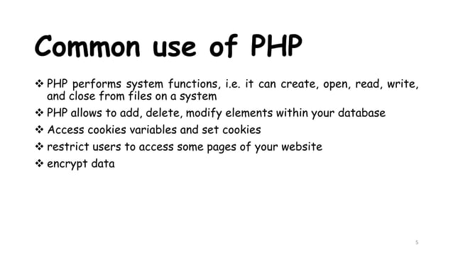 Intoroduction to Adnvanced Internet Programming Chapter two.pptx | Web Development | Internet