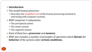 Chapter two (1)hci | PPTX