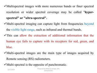 Chapter two Image classification by Remote sensing | PDF