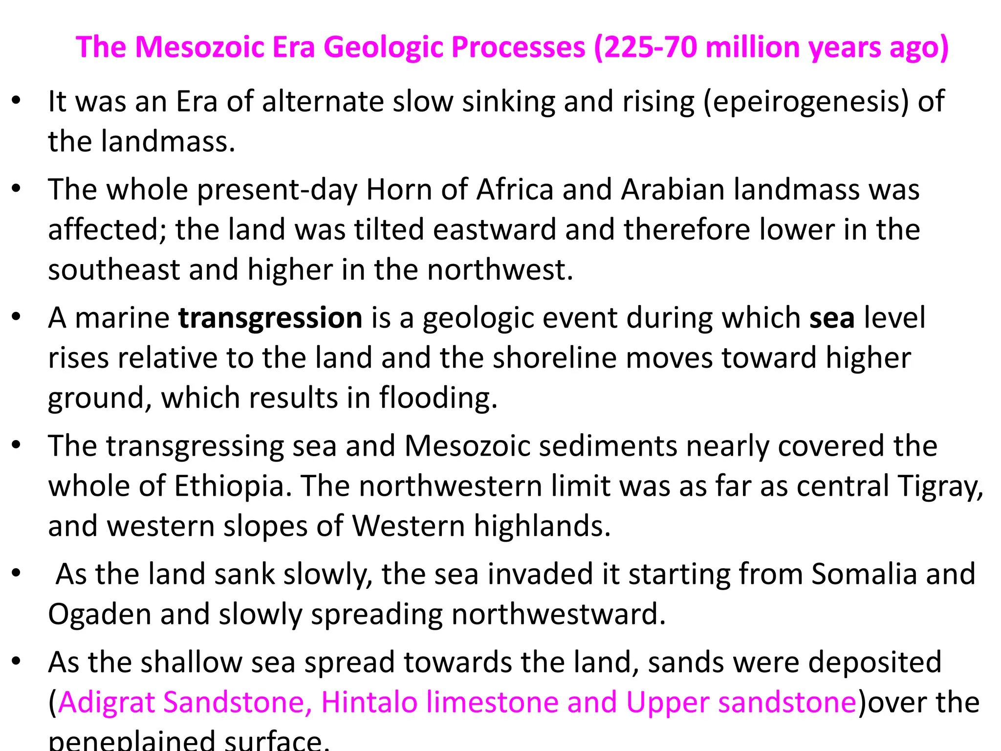 Geography of Ethiopia and the Horn: Chapter Two and Three.ppt