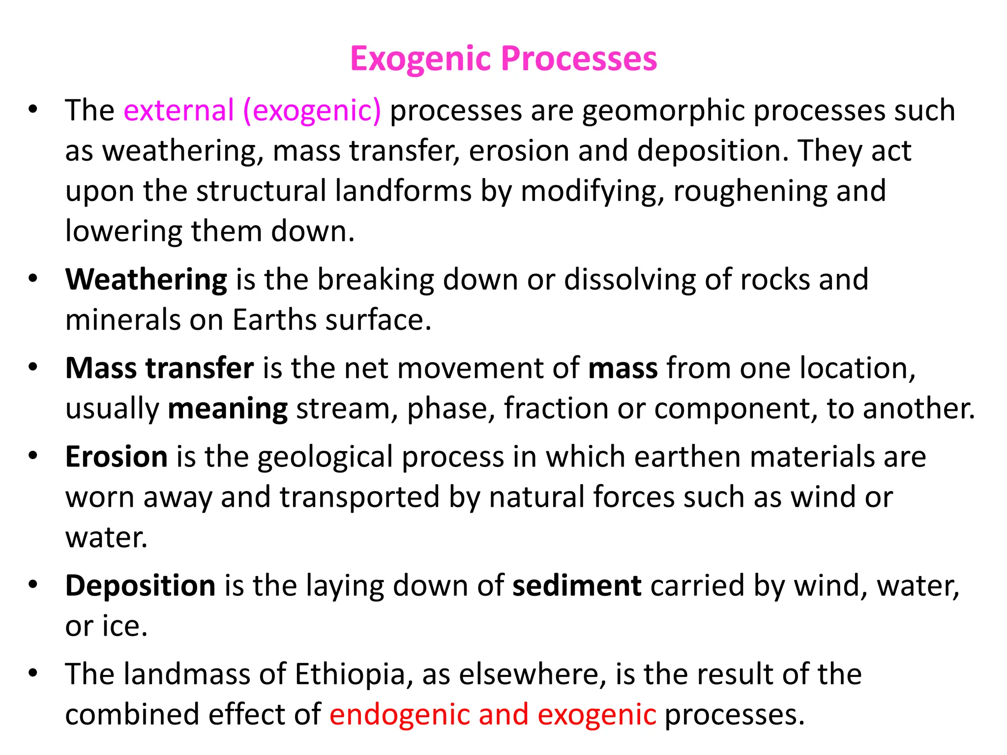 Geography of Ethiopia and the Horn: Chapter Two and Three.ppt