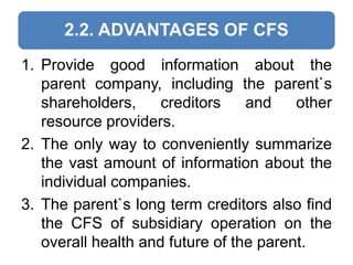 Chapter Two CFS.pptx consolidated financial statements | PPTX