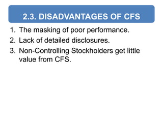 Chapter Two CFS.pptx consolidated financial statements | PPTX
