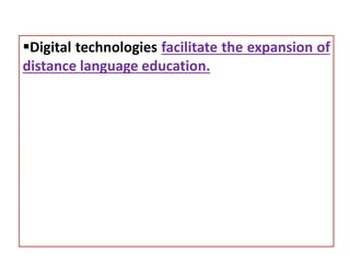 Chapter Two Distance Digital Language Learning.pptx