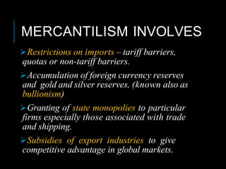 Chapter Two_Mercantilism: In International Trade Theory.pptx