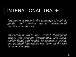 Chapter Two_Mercantilism: In International Trade Theory.pptx