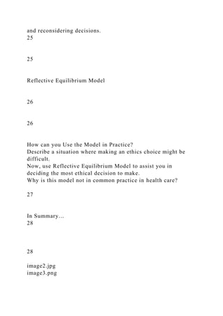 Chapter Two Principles of Health Care Ethics12.docx