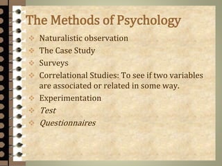 Chapter two psychology | PPT