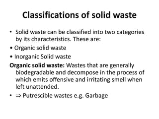daada Chapter two waste managemet | PPTX | Indoor Environmental Quality ...