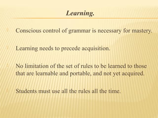 Chapter v “Approaches to Language Teaching” | PPT