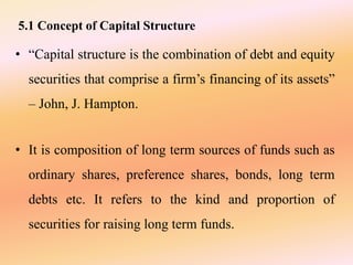 Capital Structure | PPT