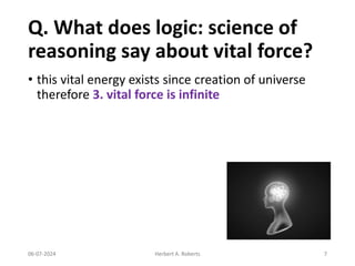 Chapter V - Vital energy in its universal application: Herbert A ...