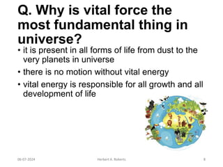 Chapter V - Vital energy in its universal application: Herbert A ...