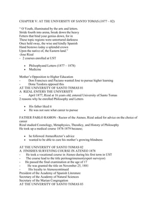 Chapter v.doc rizal | DOC