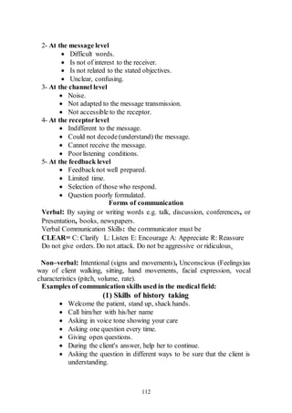 communication and health behavior | DOC