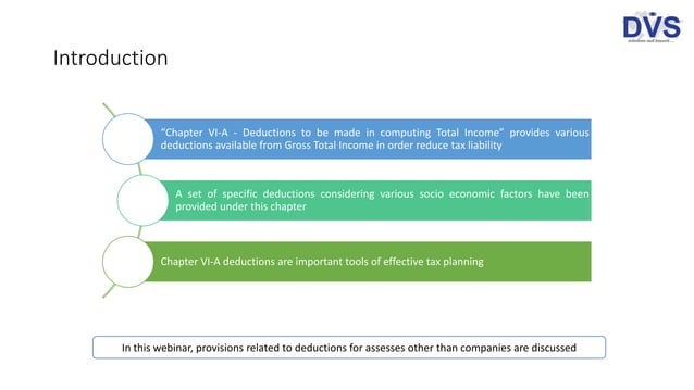 Chapter vi a deductions | PPTX