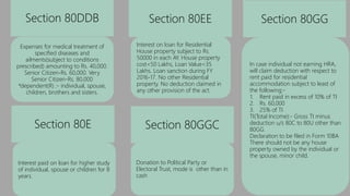 Chapter vi a deductions to be made from gross | PPTX | Health Insurance ...