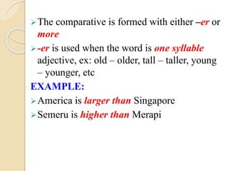 Degree of comparison | PPTX