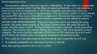 Special Scoring Unusual Verbalization | PPTX
